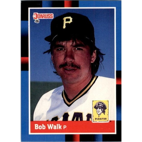 Other | 1988 Bob Walk Donruss Baseball Card 514 | Poshmark